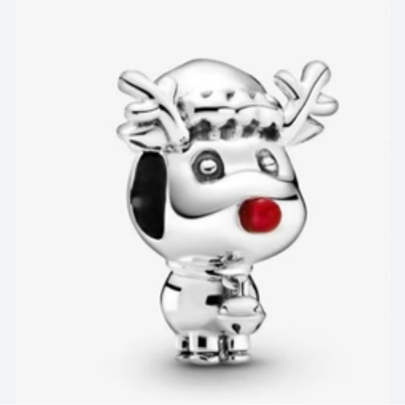 Pandora | Jewelry | Pandora Rudolph The Red Nose Reindeer | Poshmark
